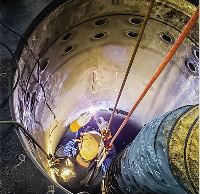 Projects | Mechanical Rope Access Group | Turner Industries