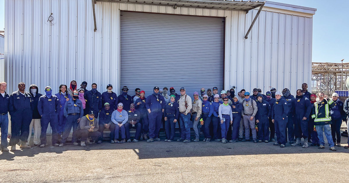 Projects | WOEF Flare at Shell Norco | Turner Industries