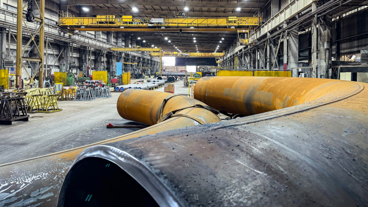 Paris Pipe Fabrication Ribbon Cutting - Turner Industries